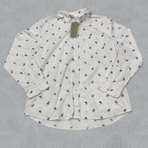 Goodfellow & Co | Shirts | Nwt Goodfellow Co Shirt Mens Xl Reindeer ...